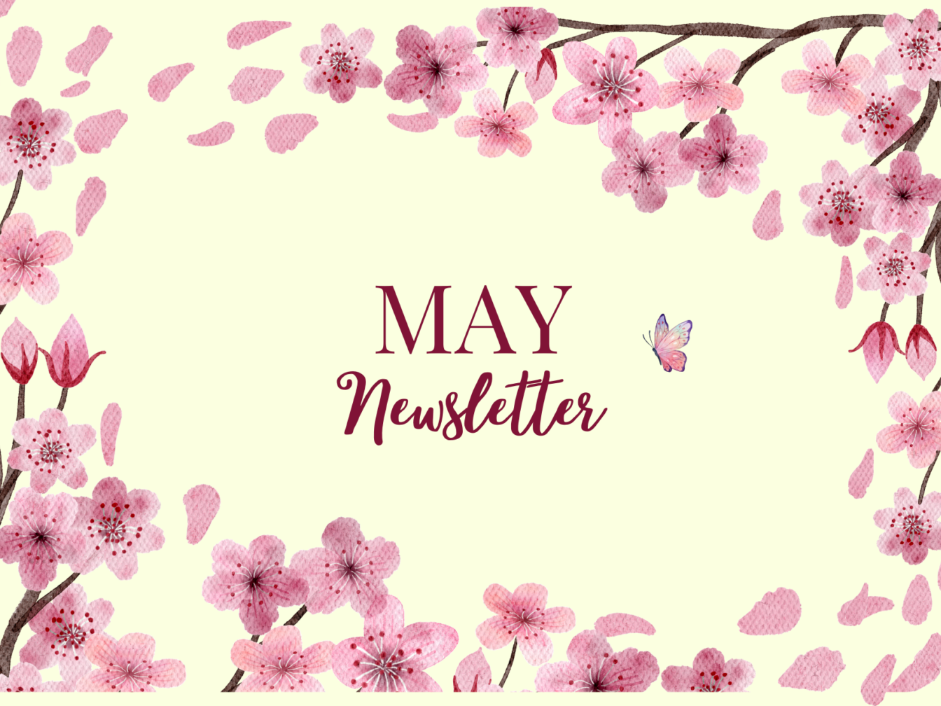 May Newsletter / St Francis